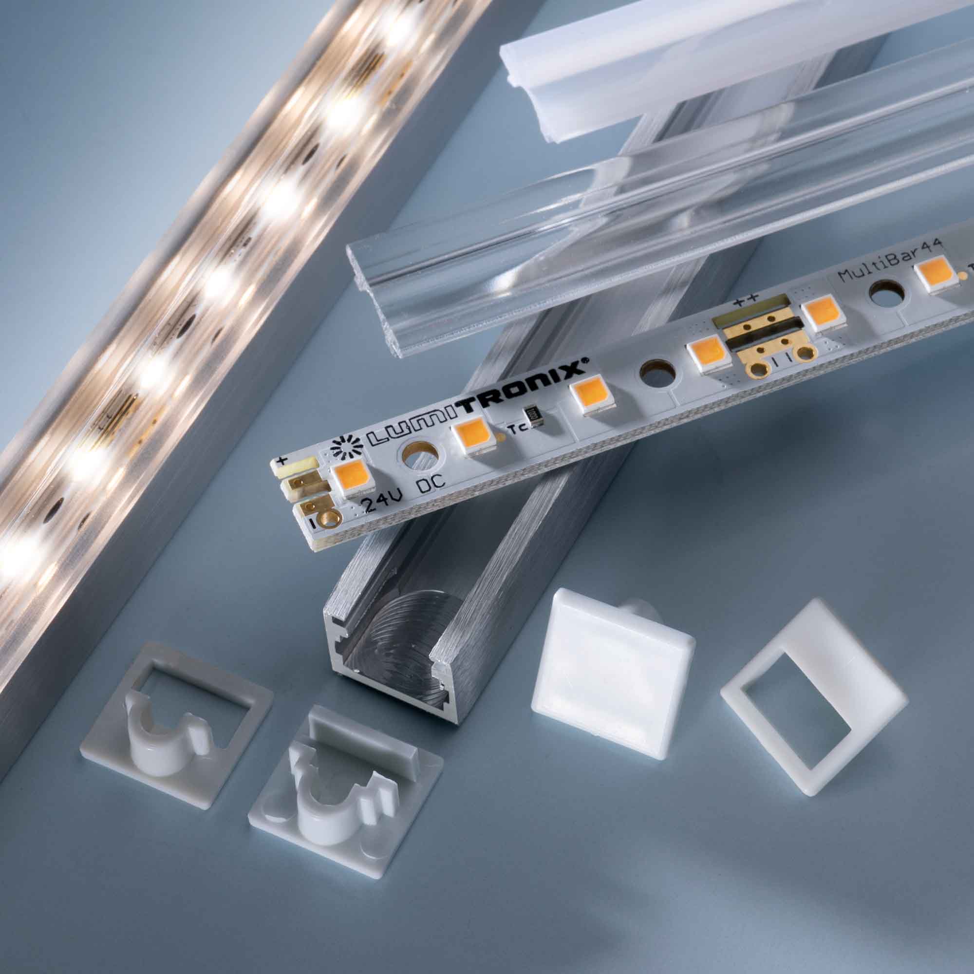 Ledrise - High Performance Led Lighting Premium Open end cap for Alubar ...